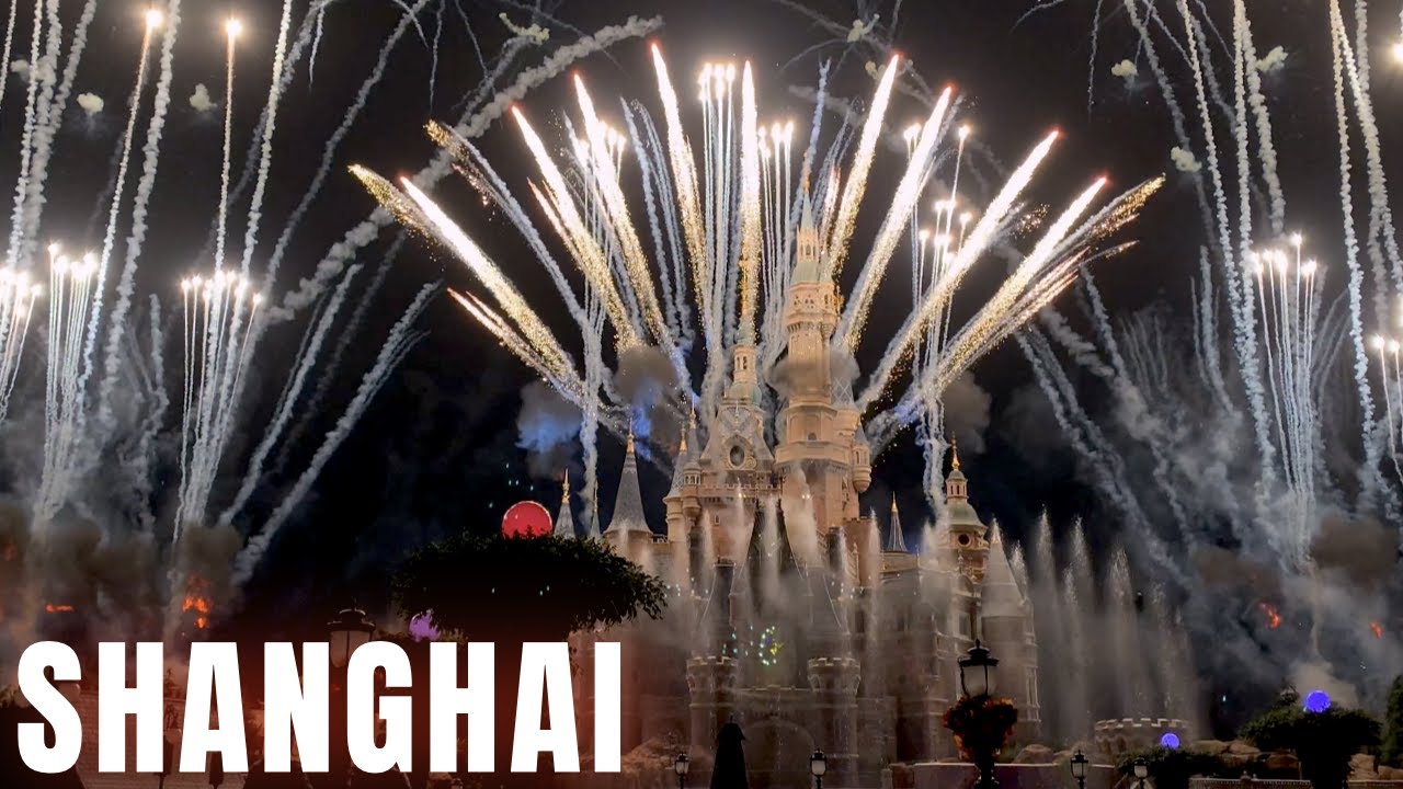 Shanghai Disneyland Fireworks - Ignite The Dream 2019 / Full Show in 4k ...