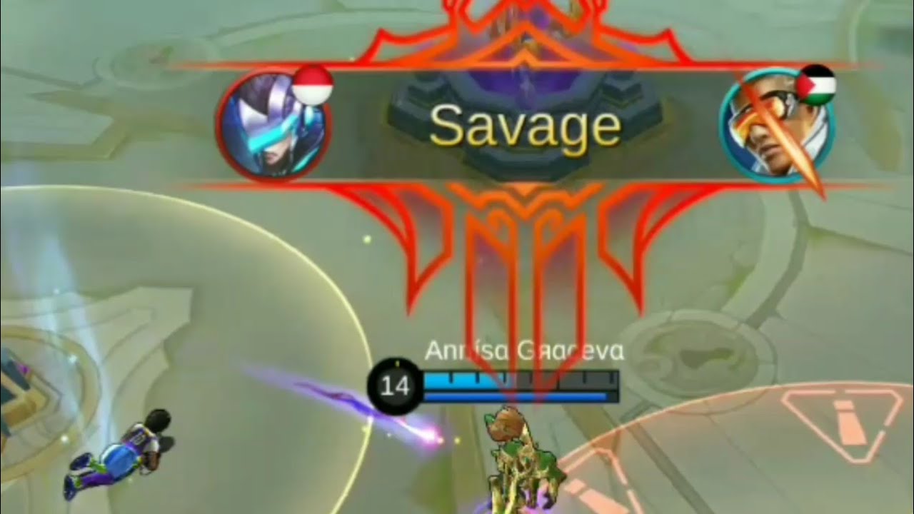 Savage !!! Alpha is Online Pilot By Annisa Graceva Road to Top Global ...