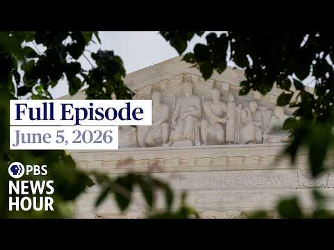 PBS News Hour full episode, June 29, 2026