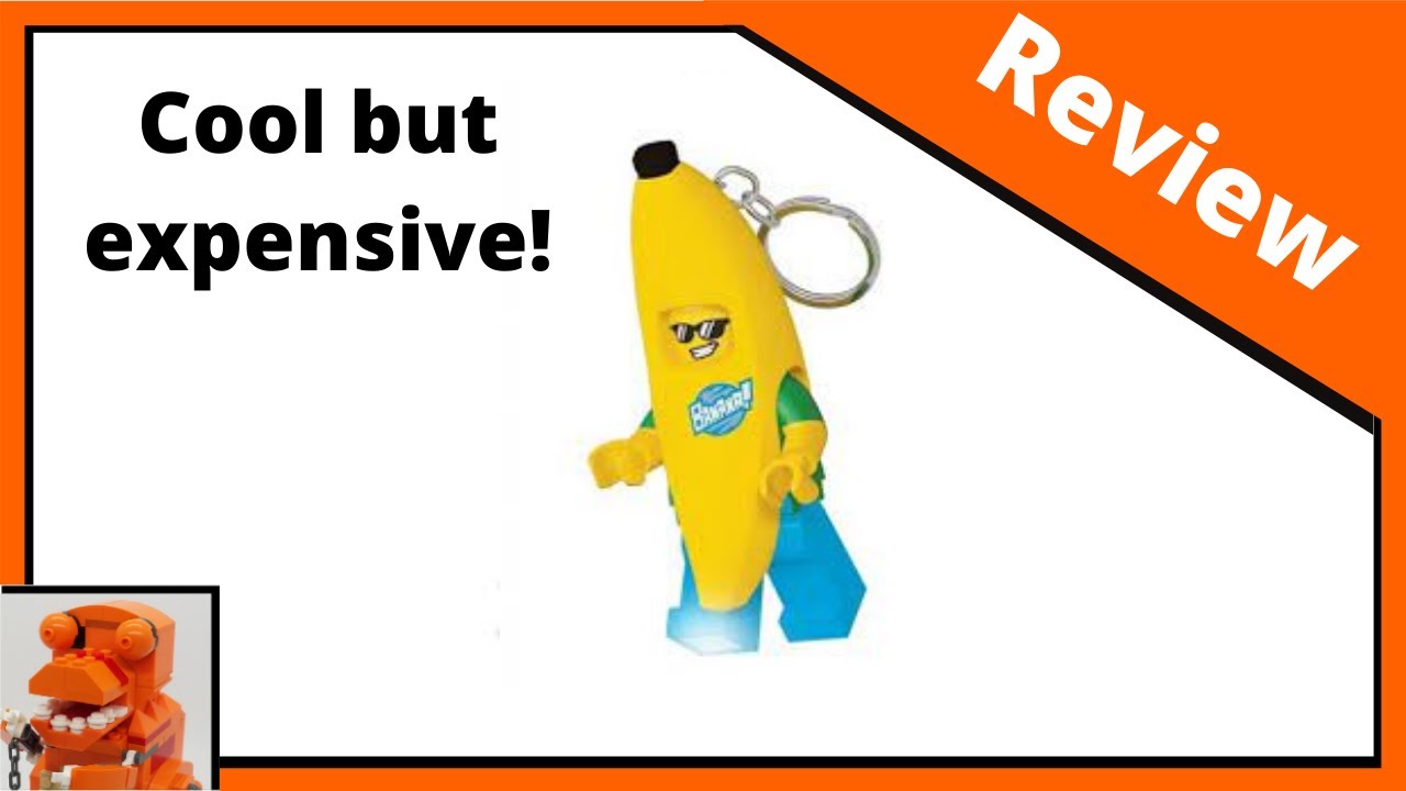 LEGO Banana Guy Key Light Review! - YouTube