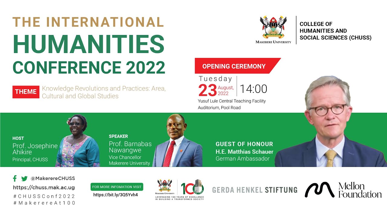Opening Ceremony: International Humanities Conference 2022 - YouTube