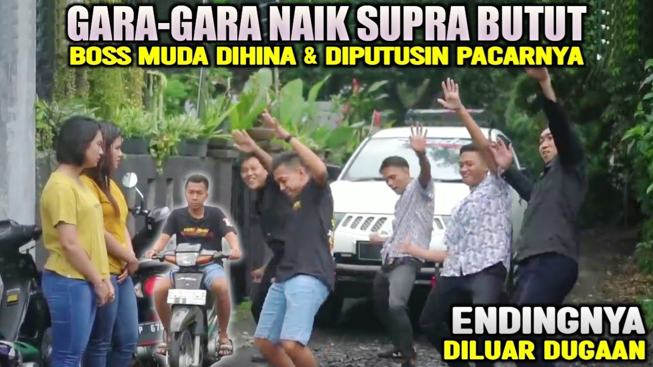 BOSS MUDA DIPUTUSIN PACARNYA GARA2 TAK SENGAJA NAIK MOTOR BUTUT SUPRA ...