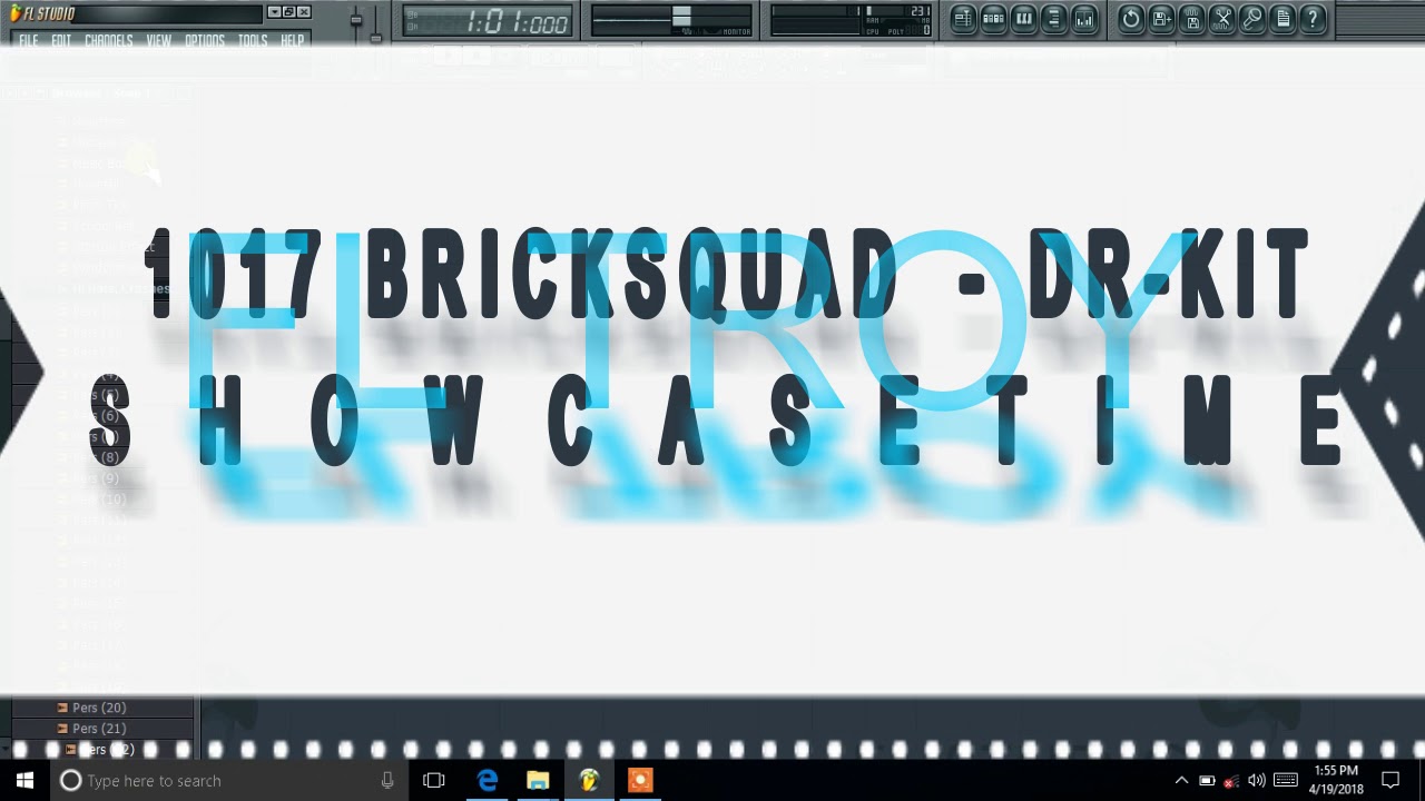 1017 BRICKSQUAD DR KIT l FL TROY l SHOW CASE TIME - YouTube
