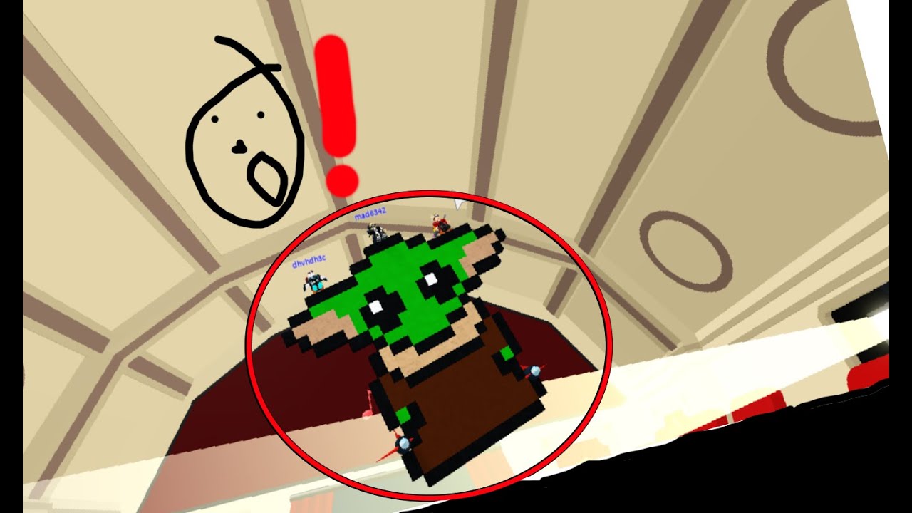 He Made A FLYING BABY YODA In Build A Boat For Treasure?! (Roblox ...