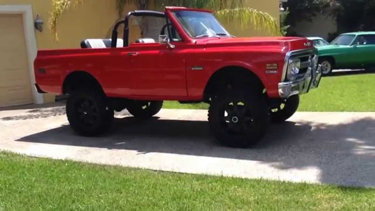 1971 Red Jimmy 4x4 - YouTube