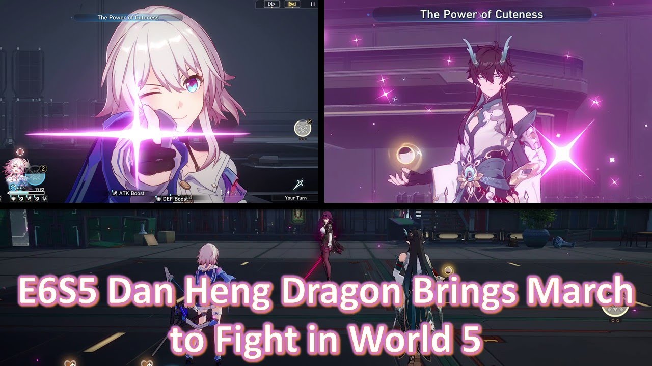 March 7th Protects E6S5 Dan Heng Imbibitor Lunae in World 5 Highest ...