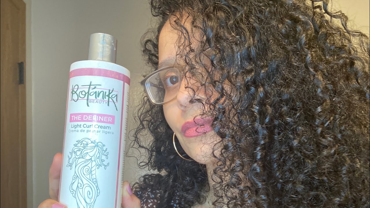 Botanika “The Definer” Light Curl Cream Review - YouTube