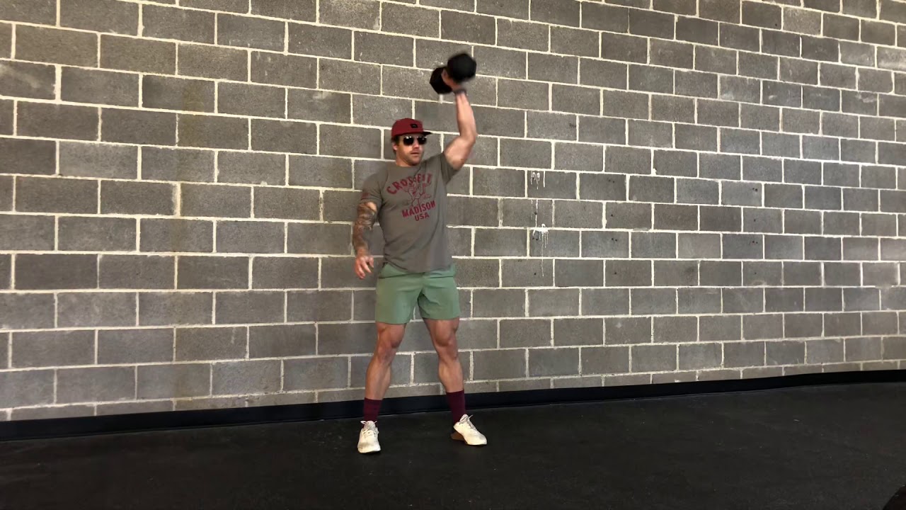 Single Arm Dumbbell Snatch - YouTube