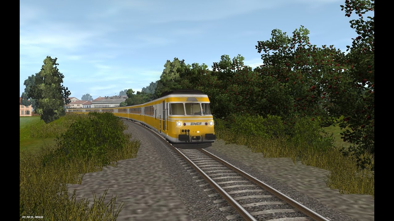 Trainz 12 - SNCF RTG T2000 [Gasturbined Multiple Unit] - YouTube