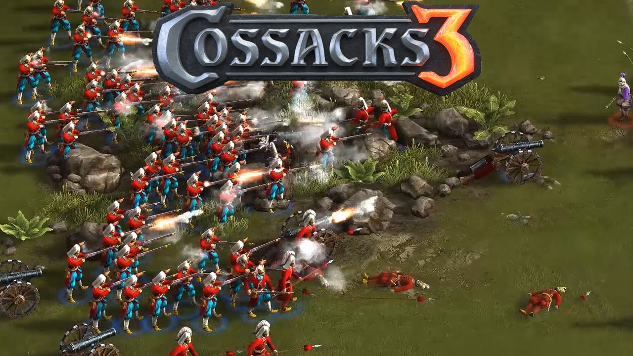 Cossacks 3 Gameplay - Turkey Gameplay Four Player Free For All - YouTube