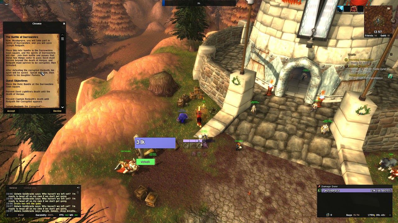World Of Warcraft 2019 06 21 What is that flickering? - YouTube