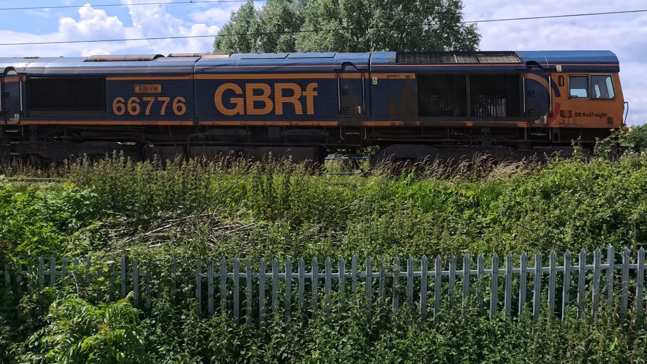 GB Railfreight 66776 'Joanne' - 6L37 5th June 2024 - YouTube