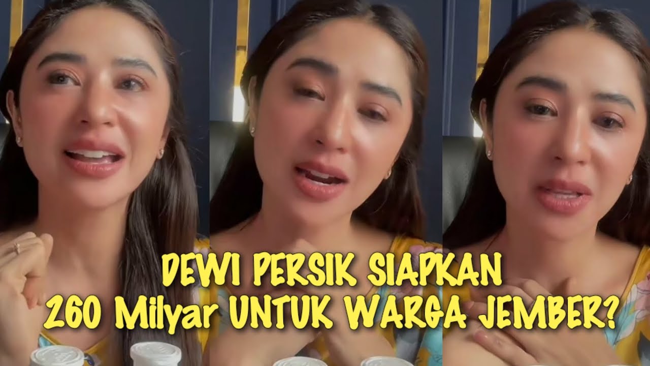 GEGER!! DEWI PERSIK KLARIFIKASI SOAL DIRINYA BERIKAN BANTUAN SEMBAKO ...