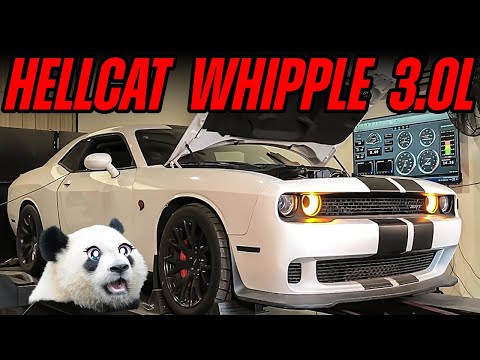 Hellcat Gen 5 Whipple 3.0L - Dyno & Track Runs - YouTube