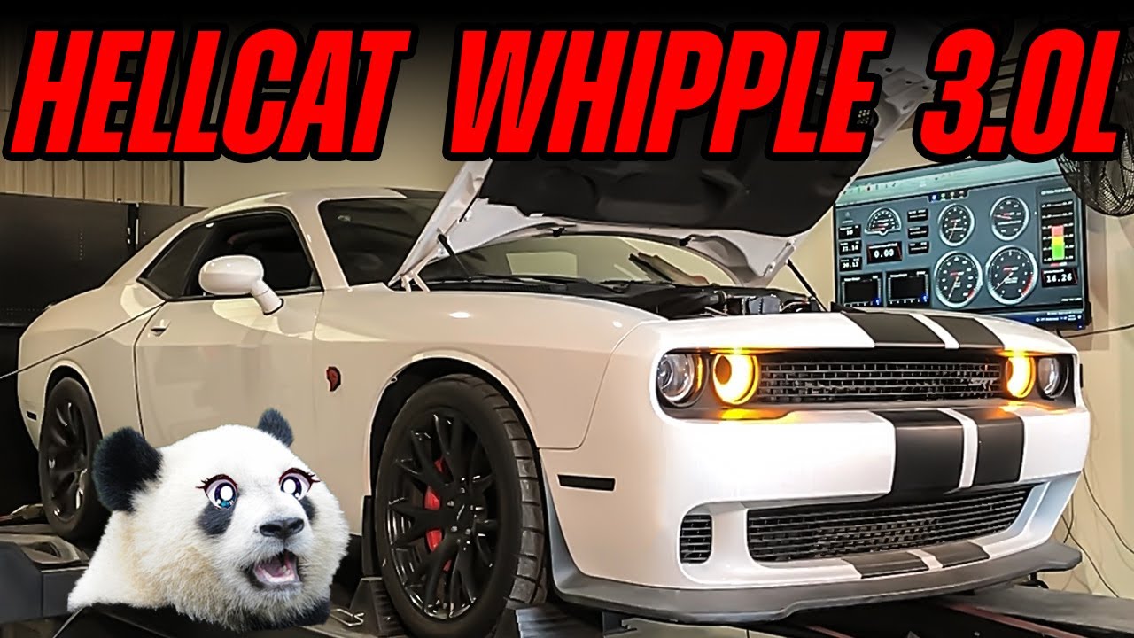 Hellcat Gen 5 Whipple 3.0L - Dyno & Track Runs - YouTube