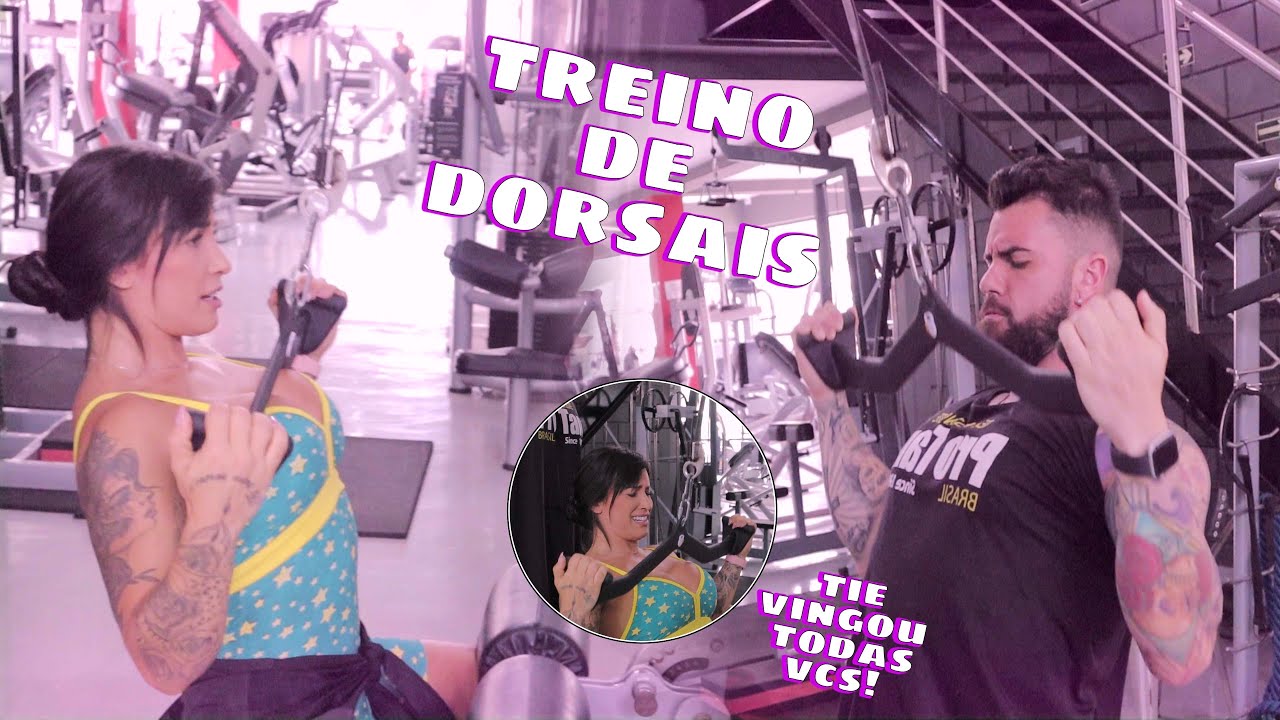 TREINO DE DORSAIS EM CASAL | CRESCENDO JUNTOS | ALINE ANTIQUEIRA - YouTube