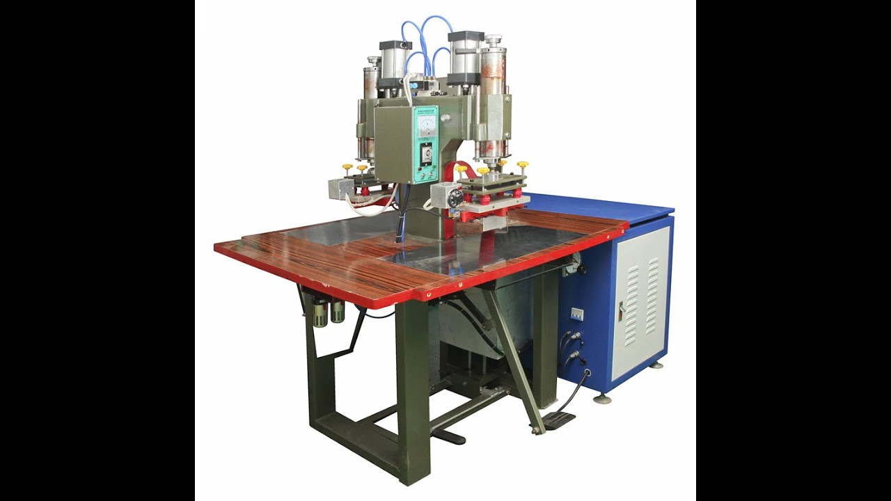 High Frequency Embossing Machine, Leather Embossing Machine - YouTube