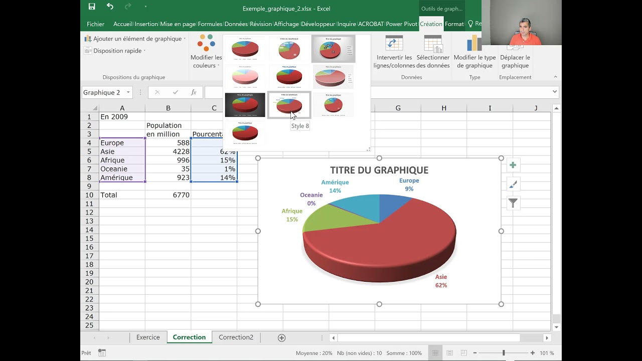 Les Graphiques et les Macros Excel - YouTube