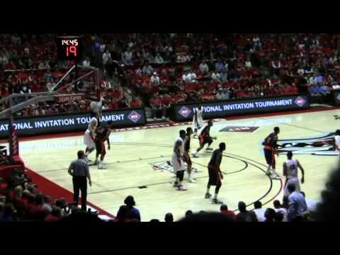 NM Lobos Basketball at The Pit, NIT Tournament 2011 - YouTube