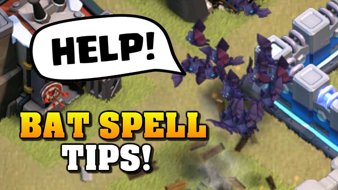 *BATS STILL WORK* Tips for using the Bat Spell after the UPDATE | Clash ...