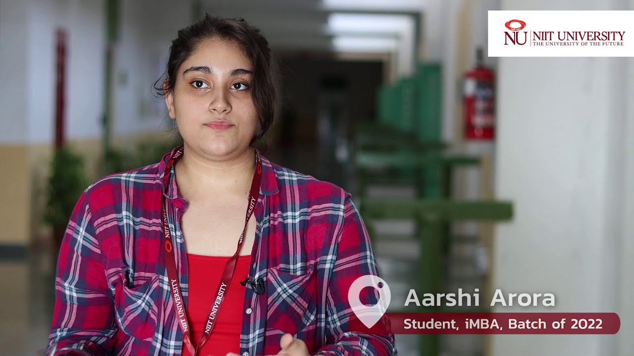 Aarshi Arora on Choosing NIIT University - YouTube