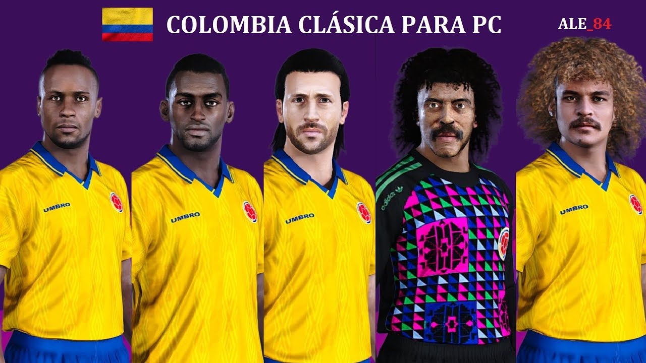 COLOMBIA CLÁSICA/ CLASSIC COLOMBIA Efootball PES 2020 (PC) Ale_84 (PES ...
