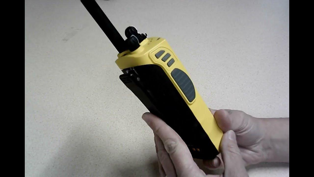 EF Johnson 5100 ES / 51FIRE ES two way radio overview and keypad FPP ...