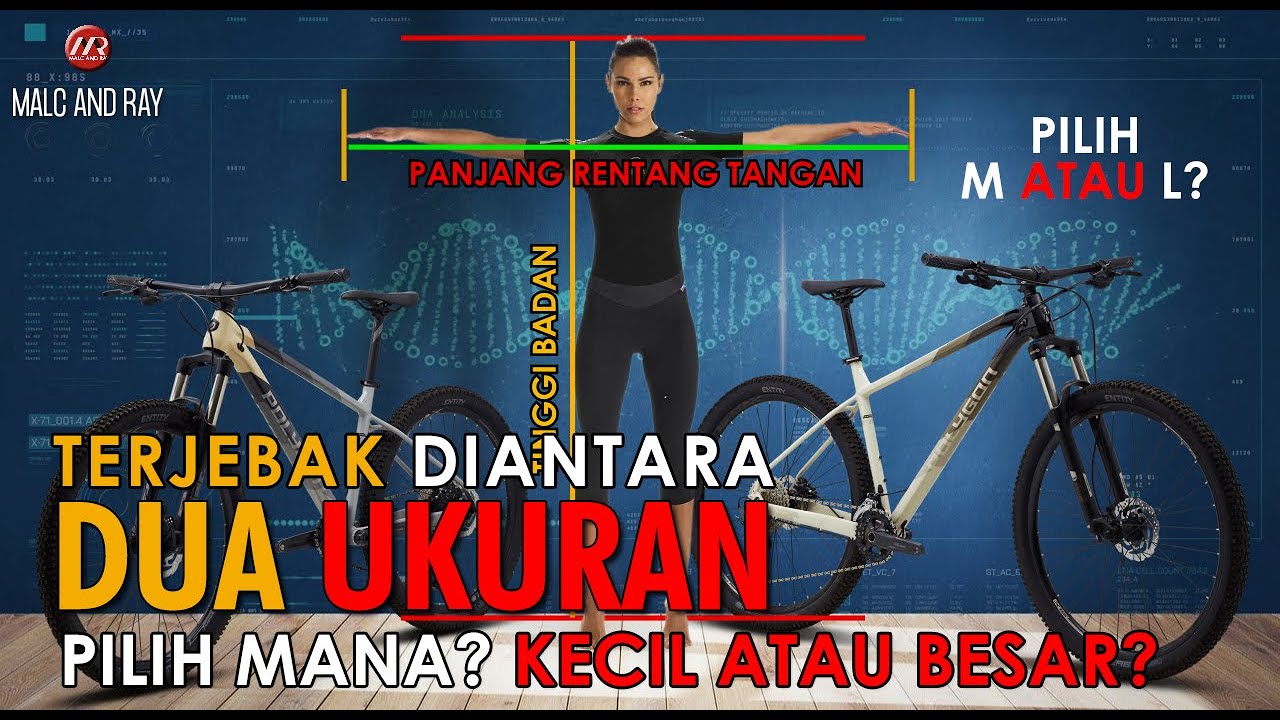 Gowes | Terjebak di Antara Dua Ukuran | Tips Menentukan Ukuran Sepeda ...