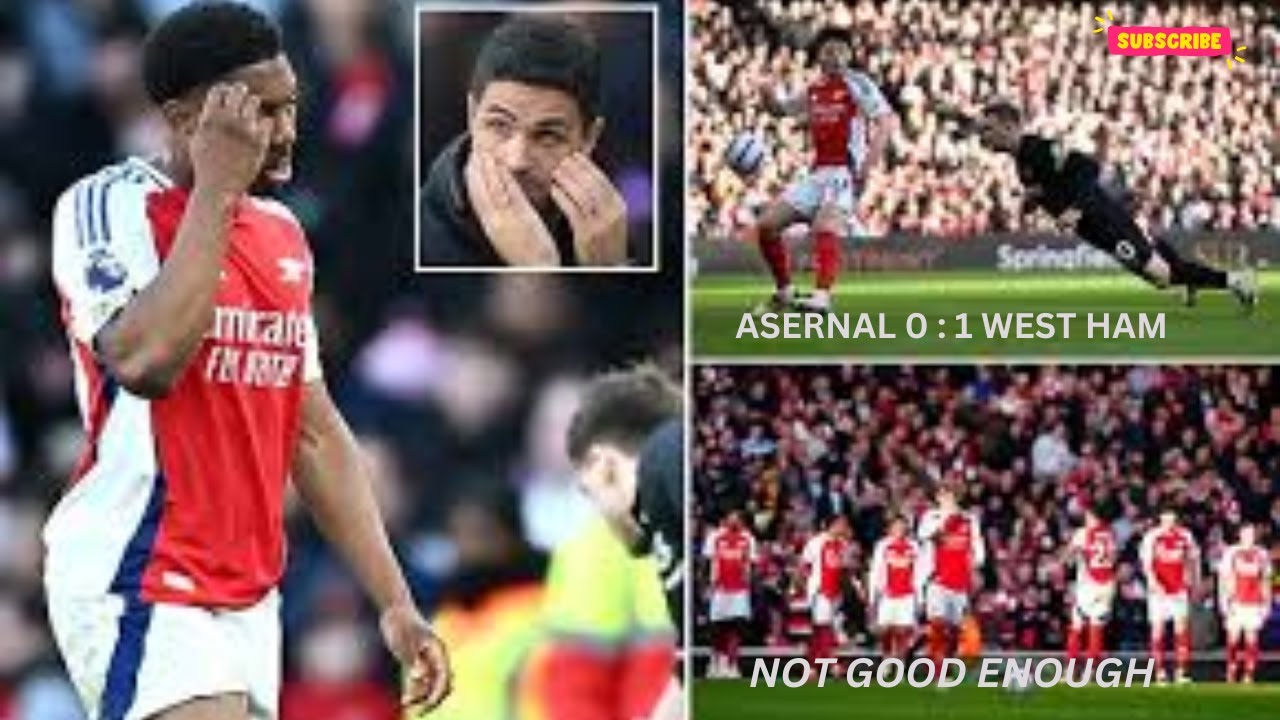 Breaking: Title LOST? Arsenal lost to West Ham 0:1 #premierleague # ...