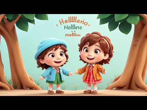 Hellooooo Song for Children | English Greeting Song]]]Morning Song for ...