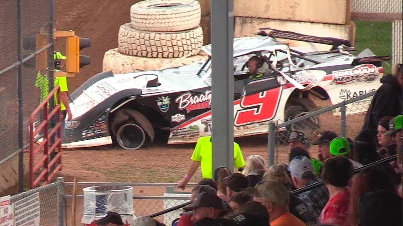Tom Naeyaert Rollover - 7/16/2022 Shawano Speedway Late Model Crash ...