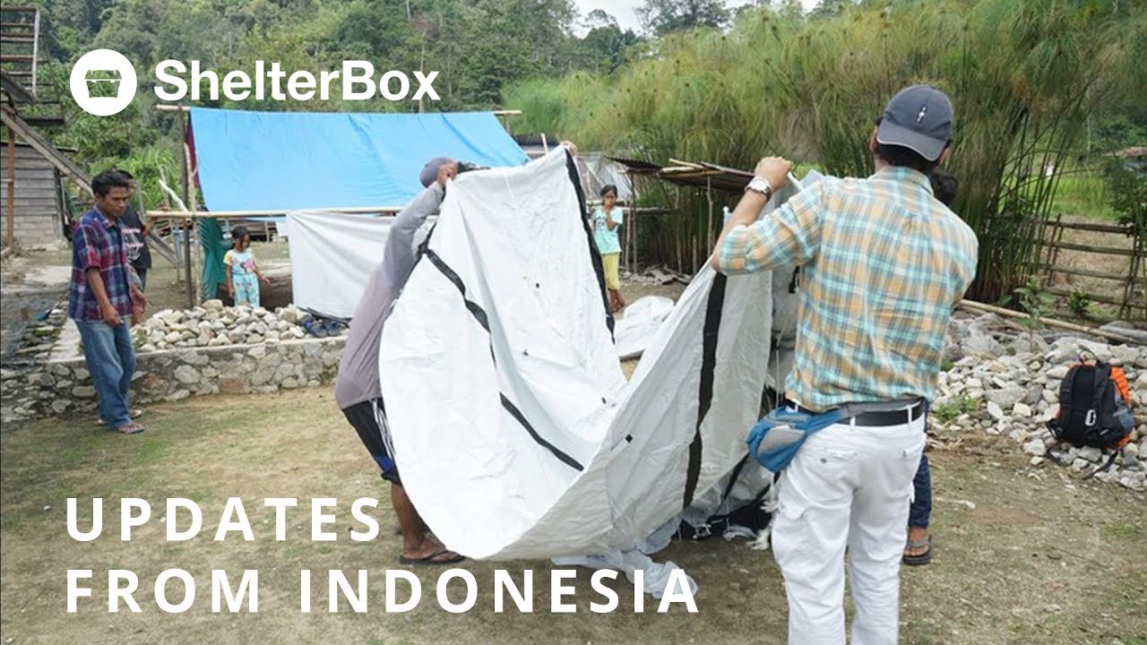 Update from Indonesia | ShelterBox - YouTube