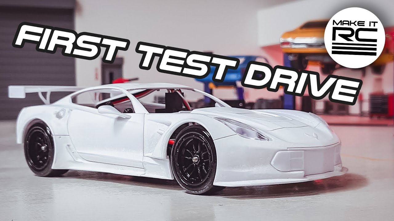 Ready to Drive! Custom Micro RC Widebody Corvette Build Part 2 - YouTube