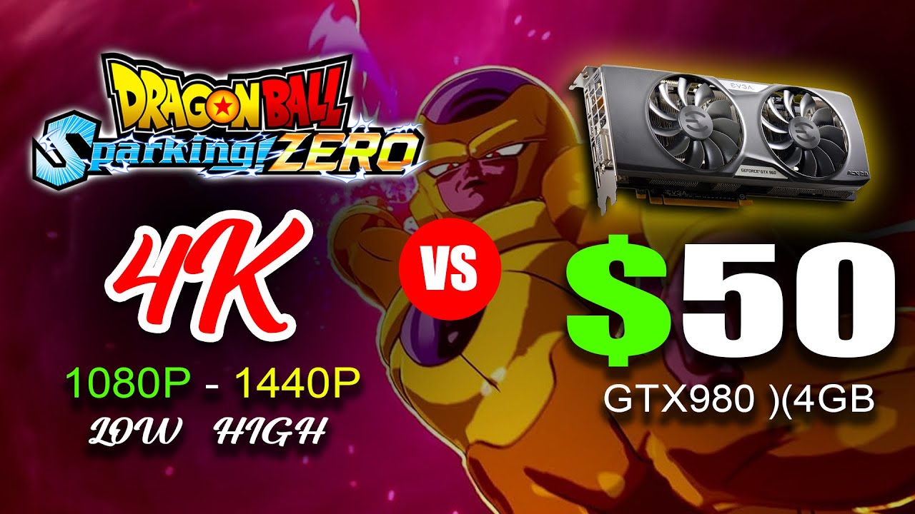 Can You REALLY Play Dragon Ball Sparking Zero Smoothly on a $50 GPU in ...