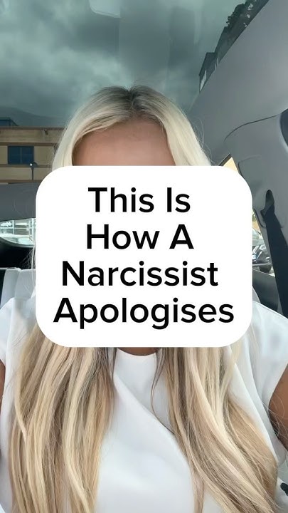 The Narcissists (Fake) Apology 📣 #narcissism #relationshipadvice #narcissist #narcissisticabuse ...