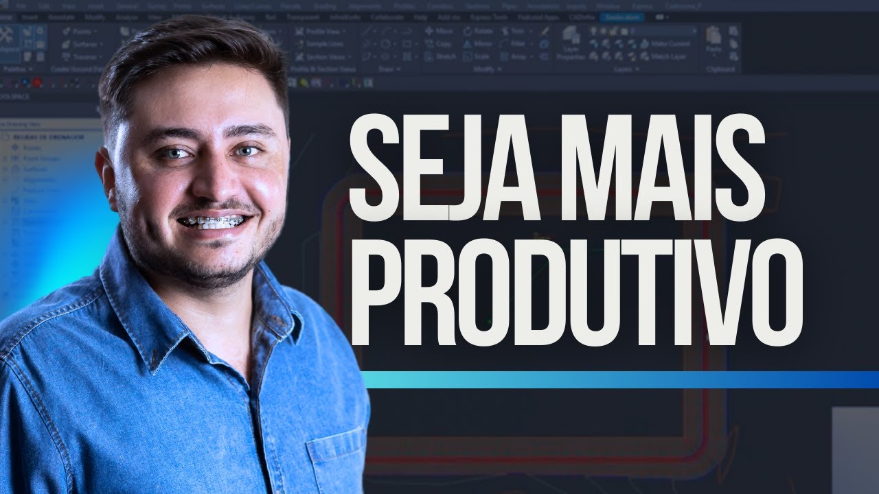 SEJA MAIS PRODUTIVO COM O CIVIL 3D ASSIM - YouTube