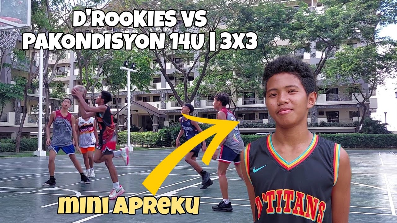 D'ROOKIES VS PAKONDISYON 14U | GRABE BATANG APREKU NAKA-LARO NAMIN 🔥 ...