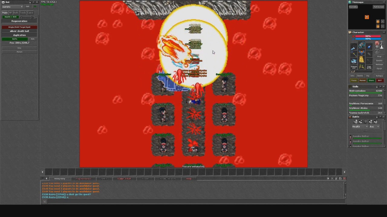 Dbko-inferno Ani quest next to depo - YouTube