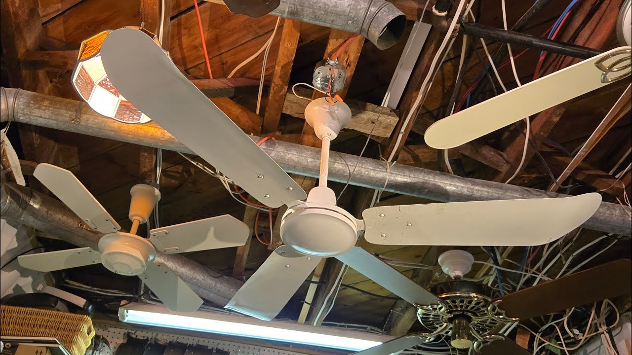 Testing 56" Nadair Industrial Ceiling Fan with @AlexTheFanMan - YouTube