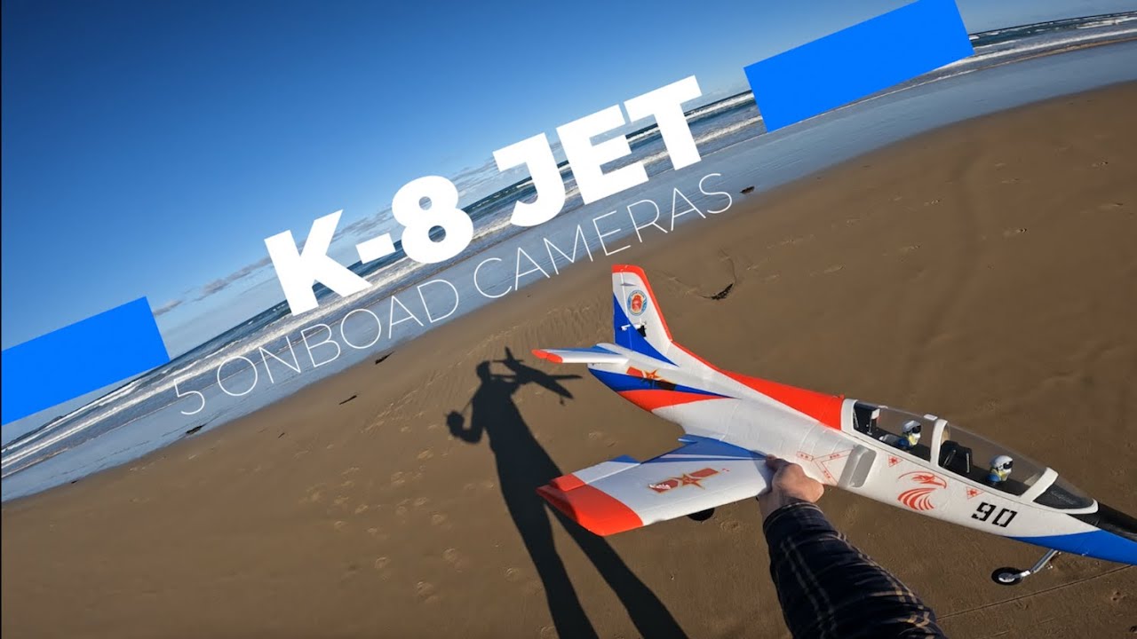 K-8 JET TRAINER - 5 Onboard Cameras - YouTube