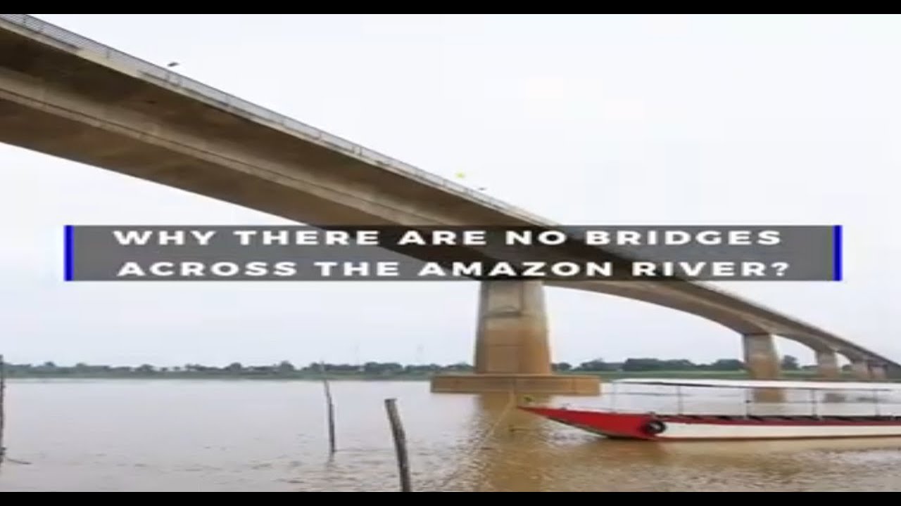 Why there are no Bridges across the Amazon river - YouTube
