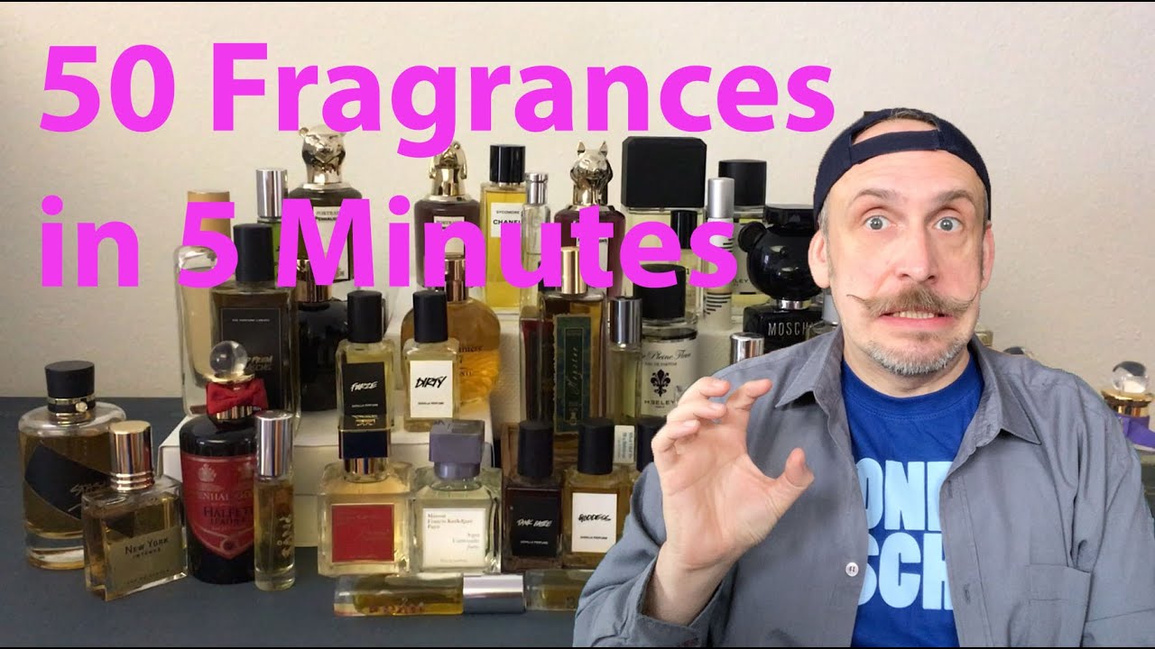 50 Fragrances in 5 Minutes - Jeremy Fragrance Tag (Without me! - Eminem ...