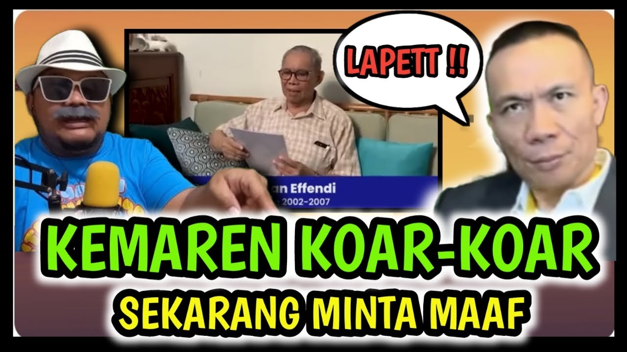 HEBOH...!! MANTAN REKTOR UGM "CABUT PERNYATAAN". SIA-SIA USAHA RISMON ...