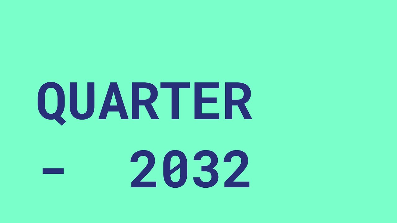 QUARTER 2032 - YouTube