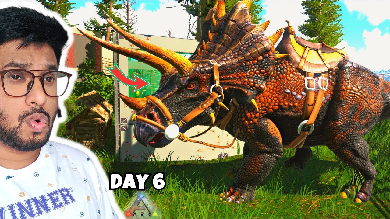 HOW I TAMING 2 DINO (TRICERATOPS & PTERANODON) GOT TECH RAPTOR In ARK ...