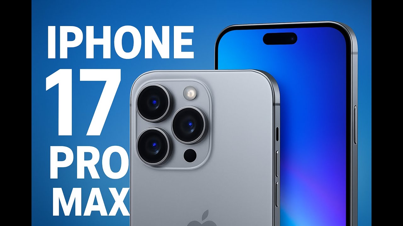 iPhone 17 Pro Max Trailer Official Design Apple Event - YouTube
