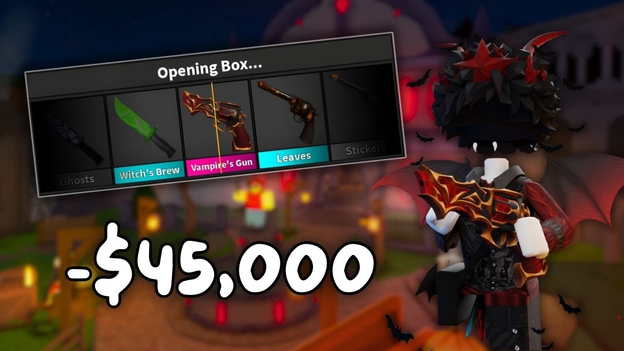 GASTEI $45,000 ROBUX PARA CONSEGUIR A NOVA GODLY DE HALLOWEEN DO MM2 ...