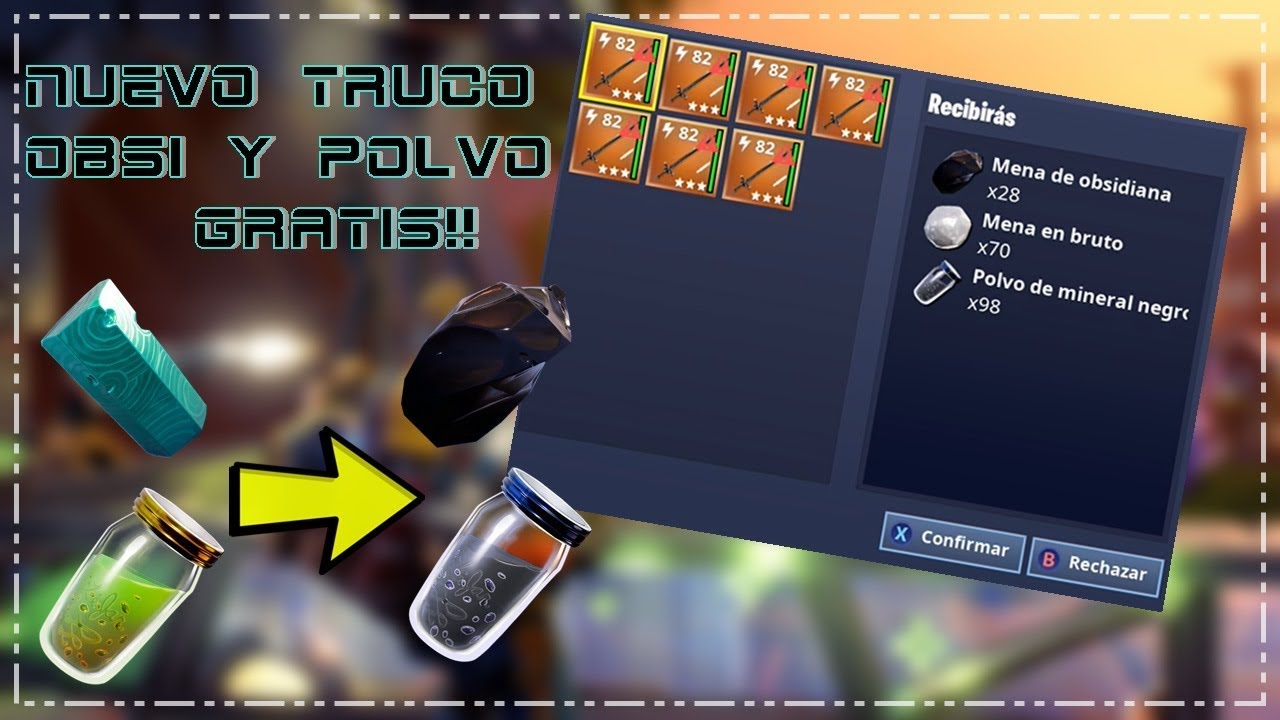 NUEVO TRUCO PARA TRANSFORMAR MATERIALES DE NIVEL 3 A NIVEL 4 - FORTNITE ...