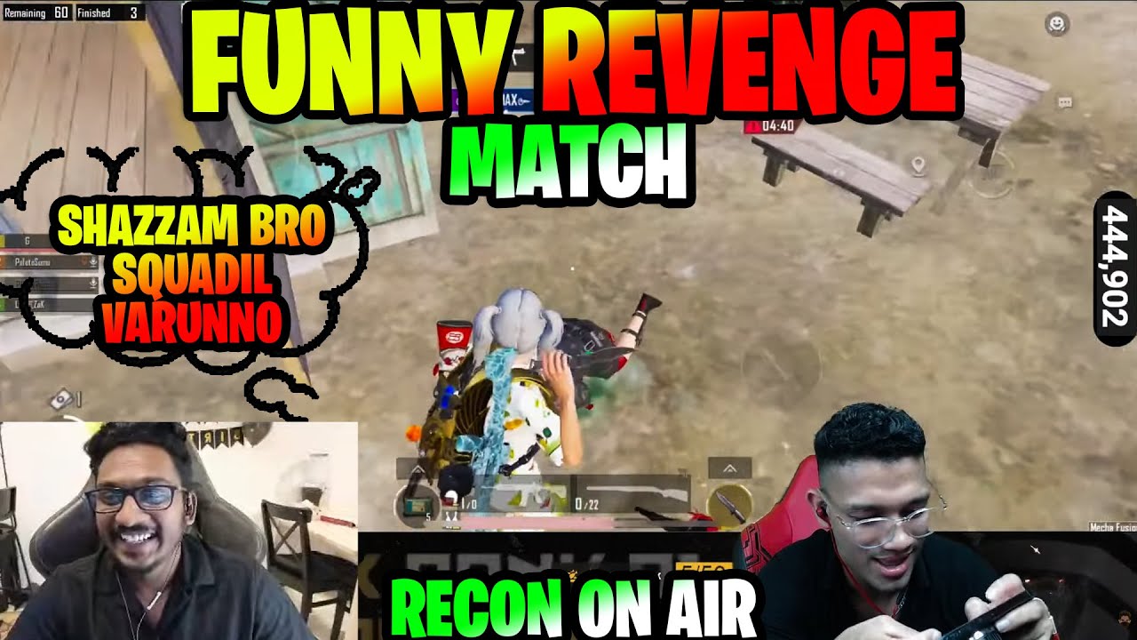 Revenge Time 🥶 Recon ന്റെ 15 Streak കളയൽ Challenge 🤣 Funny Gameplay 🥰 ...