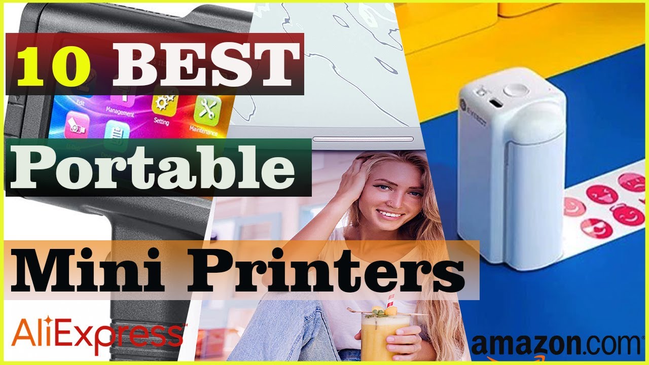 10 Best Mini Portable Printers From AliExpress And Amazon 2021| cool ...
